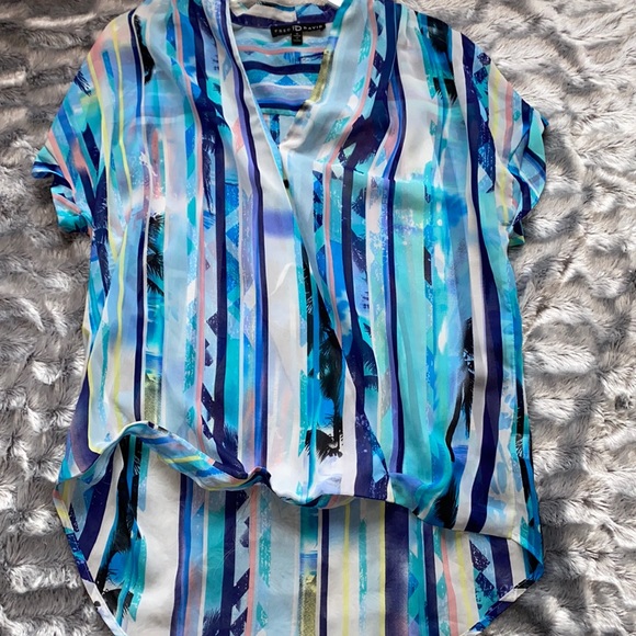 Fred David | Tops | Womens Colorful Fun Shirt | Poshmark